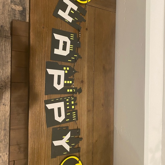 Party Supplies | Batman Happy Birthday Banner | Poshmark